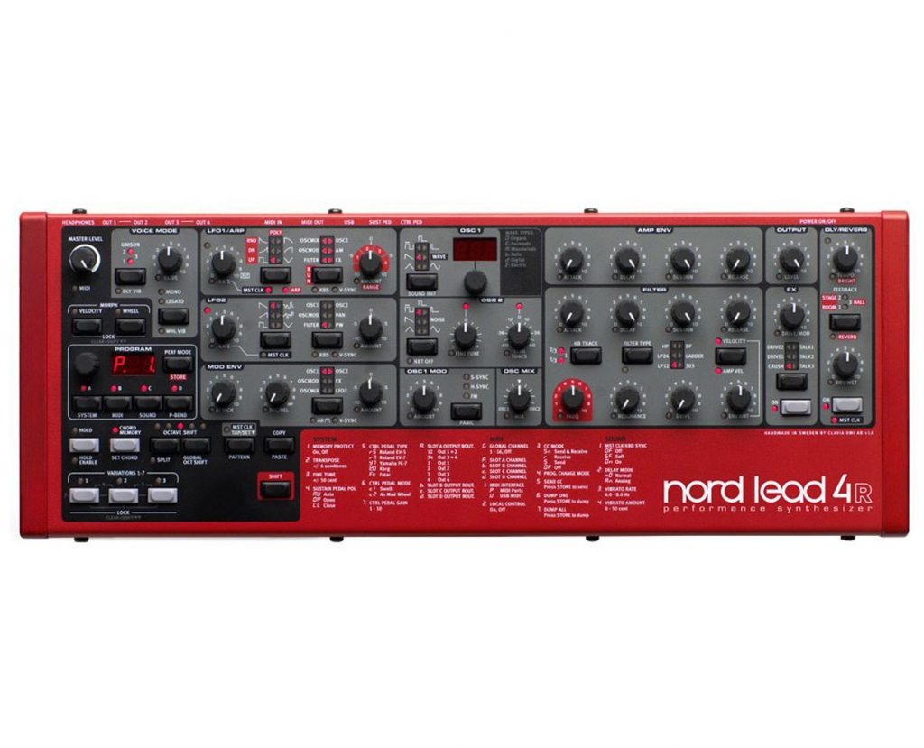 Nord Lead 4R ( Nordlead 4 rack) - Studio De Dijk