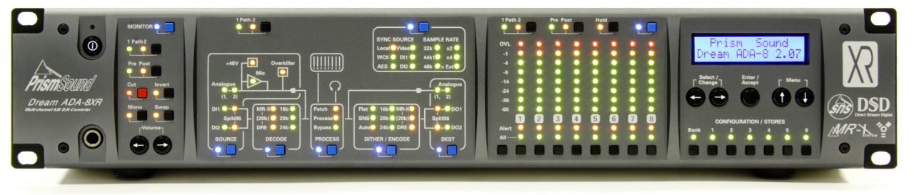 ADA-8XR multi-channel modular AD/DA converter - Studio De Dijk