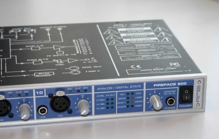 RME Fireface 800 als nieuw - Studio De Dijk