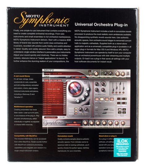 MOTU Symphonic Instrument - Studio De Dijk